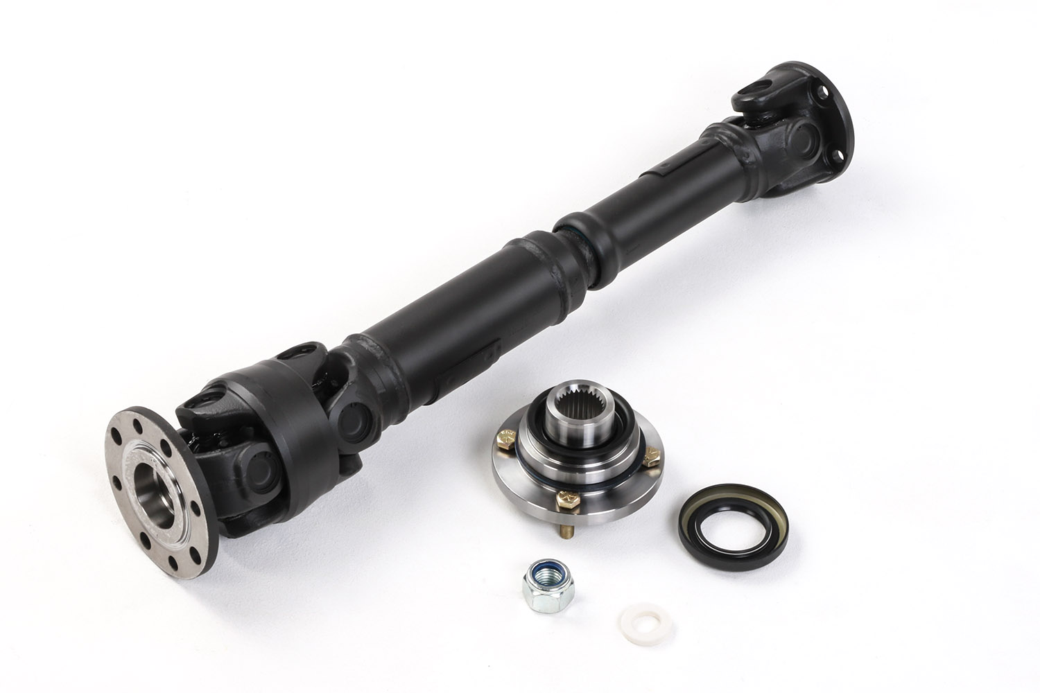 Heavy Duty Kardanwelle -Vorderachse- zentr. Doppelgelenk & Flansch, für ...